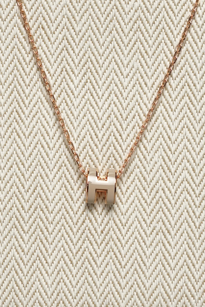 Hermes mini pop h necklace store