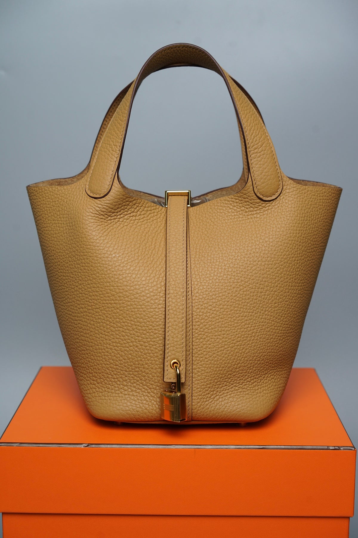 Hermes Picotin 18 Biscuit Ghw (Brand New)– ORANGEPORTER