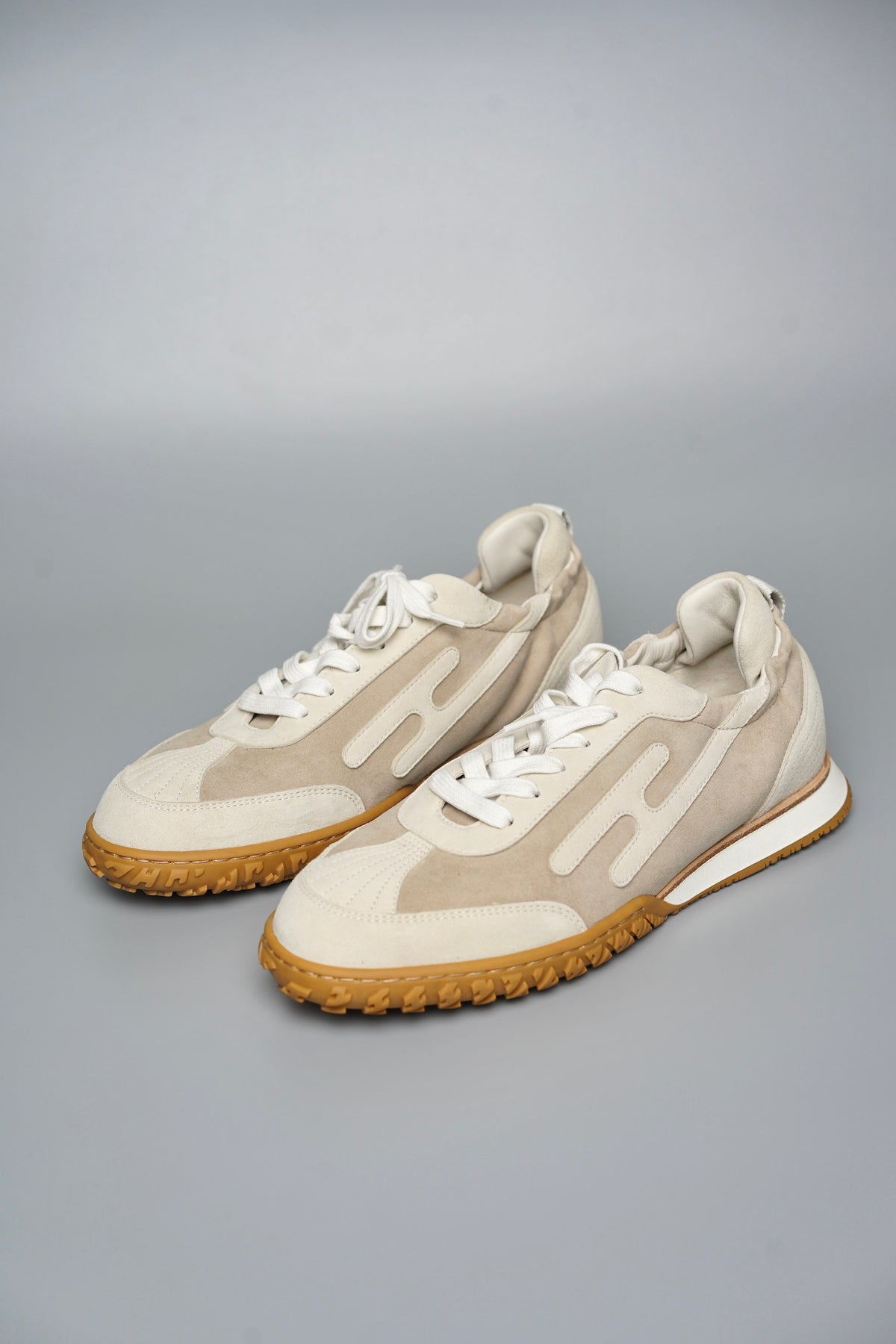 Hermes Jet Sneakers in Beige esquisse / glaise Size 39– ORANGEPORTER