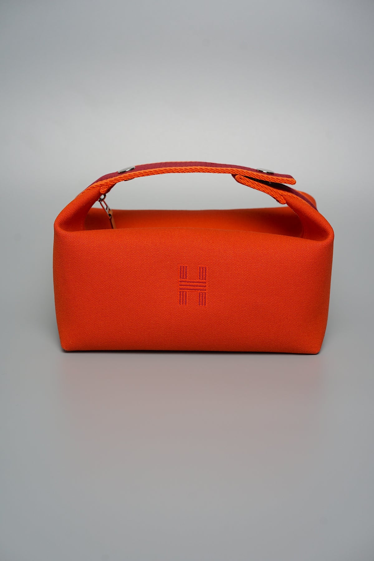 Hermes Bride-a-Brac Case, Small Model in Orange Feu Phw (Brand New ...
