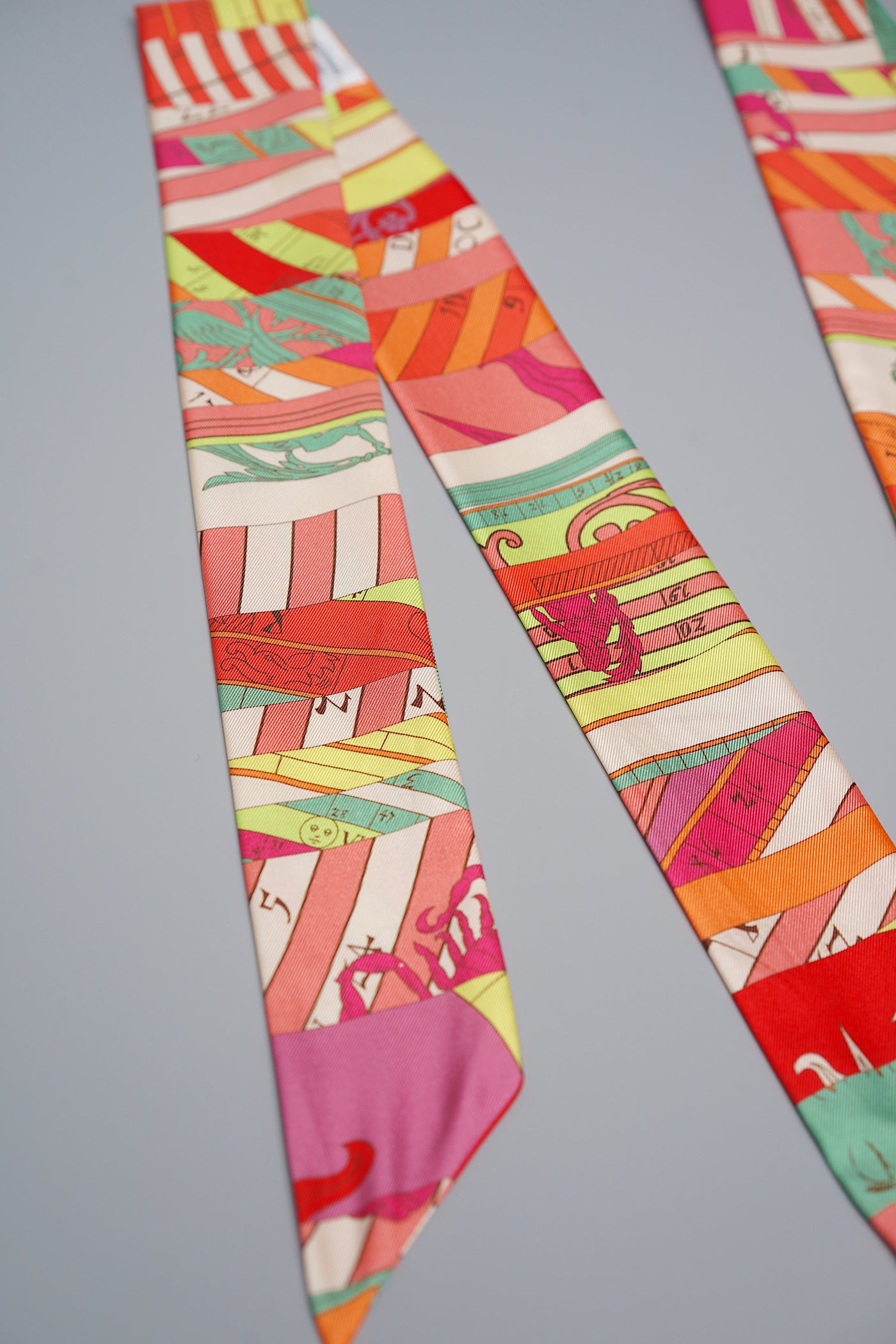 Hermes Twilly Pair– orange porter