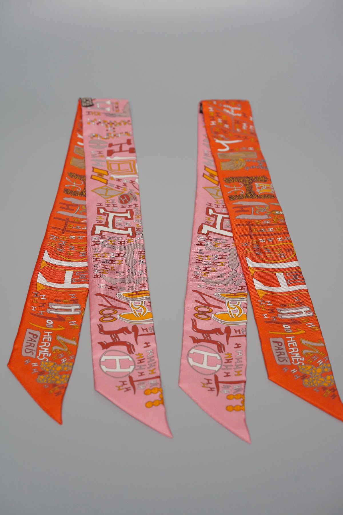 Hermes Twilly Pair G– orange porter