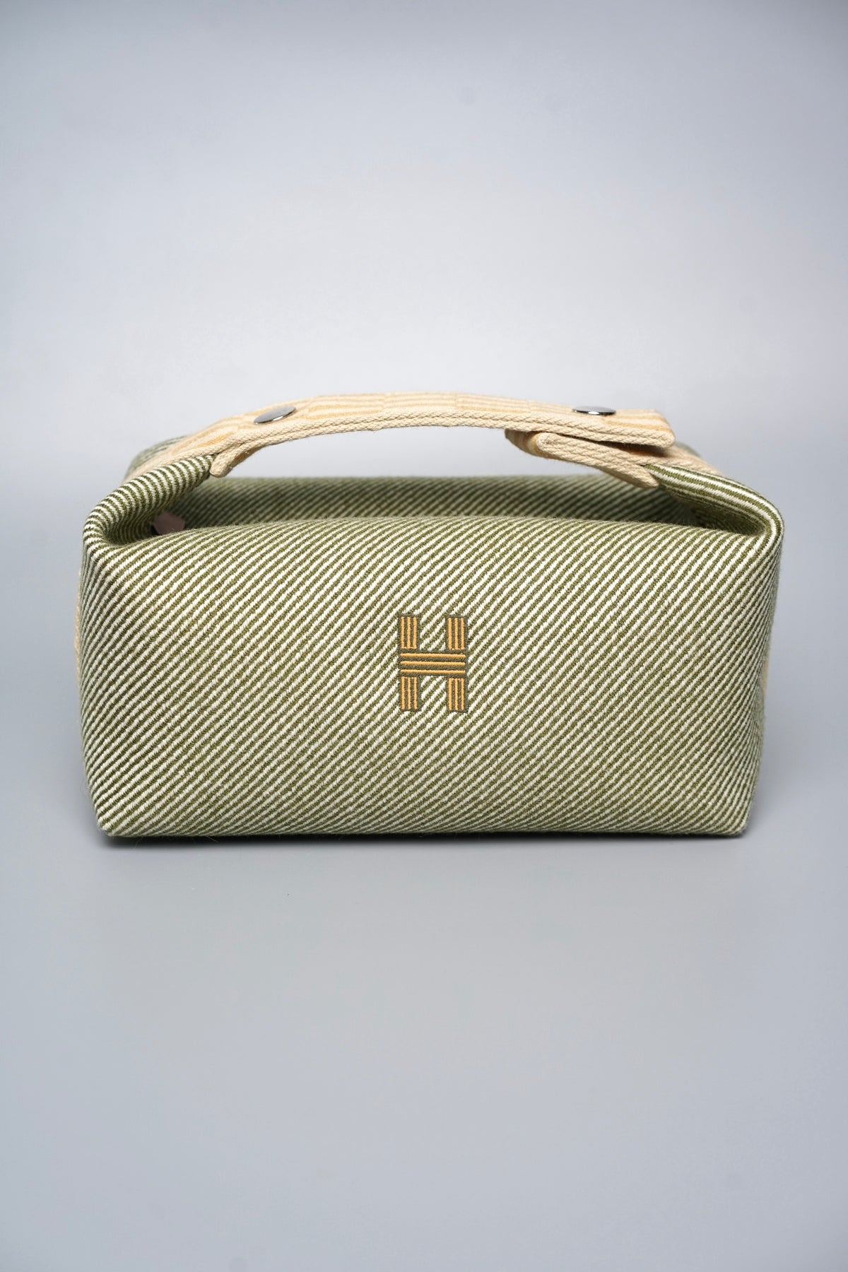 Hermes Bride-a-Brac PM Case in Vert Foret Phw (Brand New)– orange porter