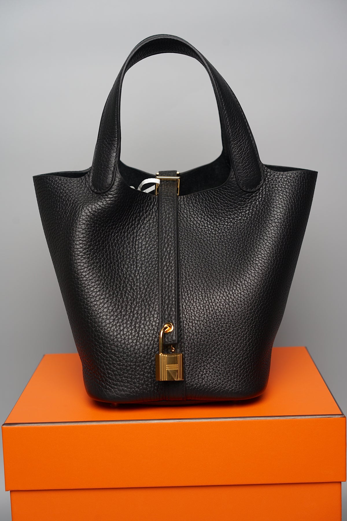 Hermes Picotin 18 in Black Ghw (Brand New)– orangeporter