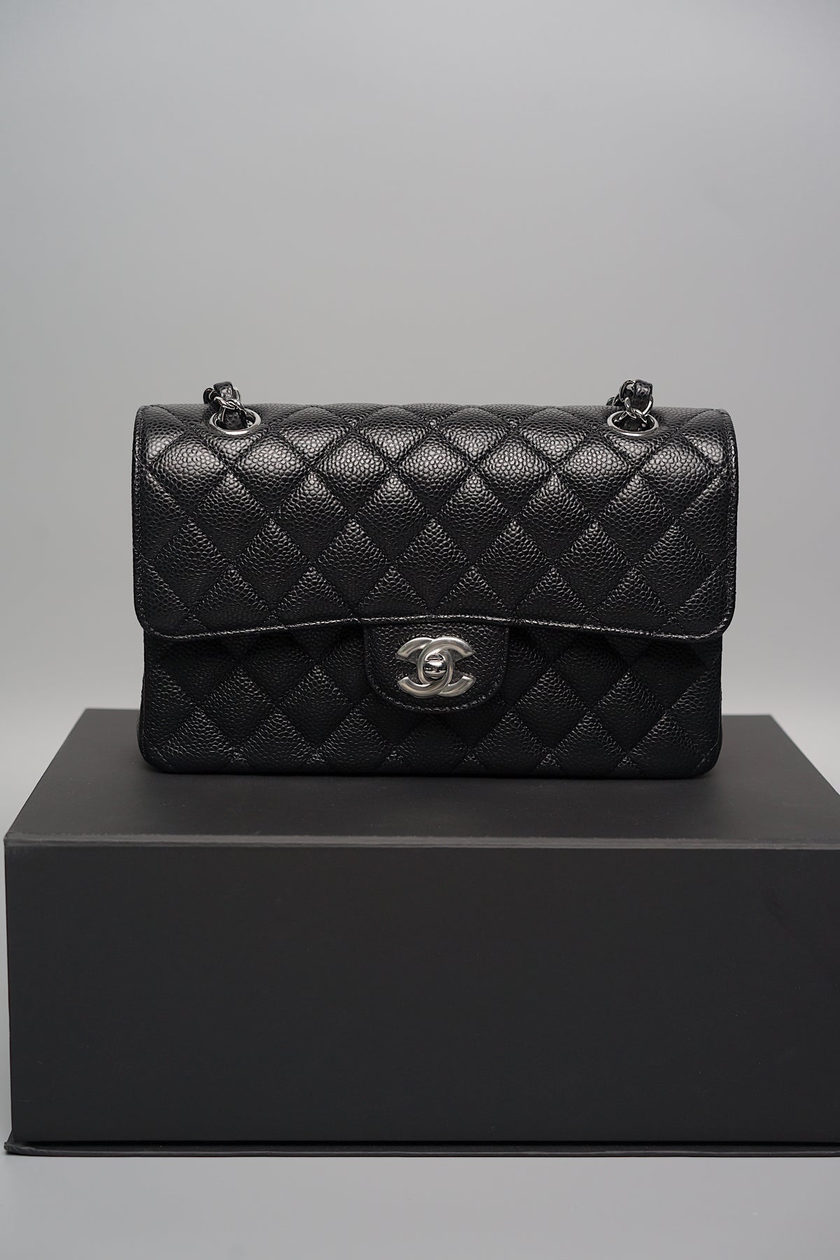 Chanel Small Double Flap in Black Caviar Shw (Brand New)– ORANGEPORTER