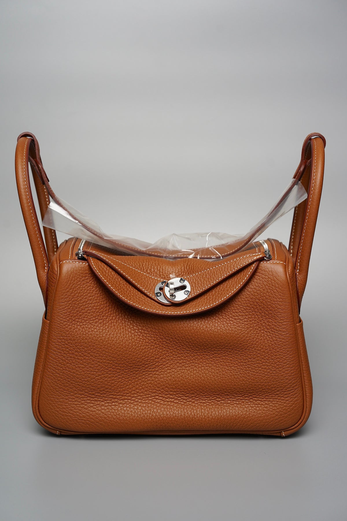 Hermes Lindy 26 in Gold Phw (Brand New)– orange porter